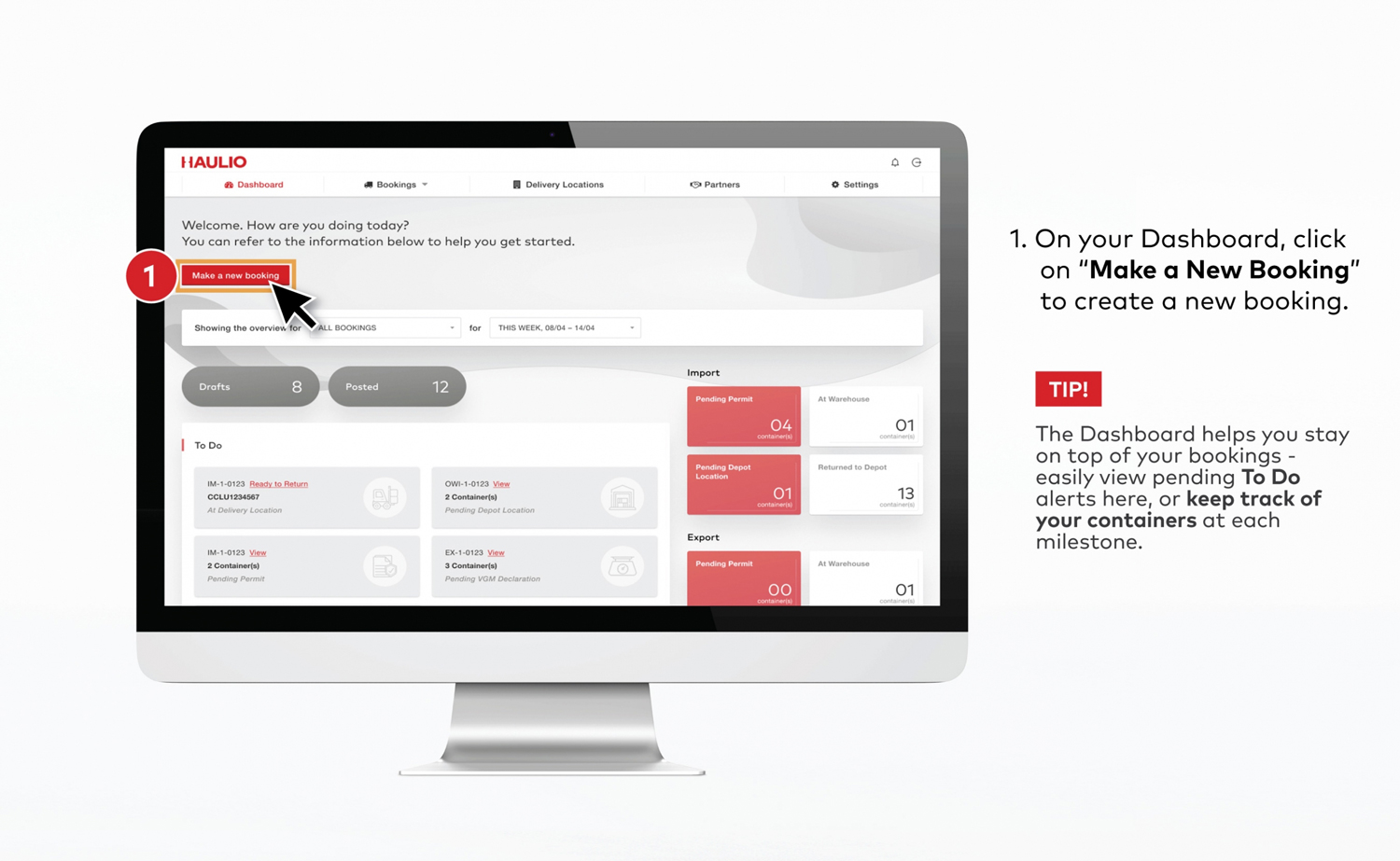 Getting started with Haulio’s Customer Portal for haulage bookings - Haulio