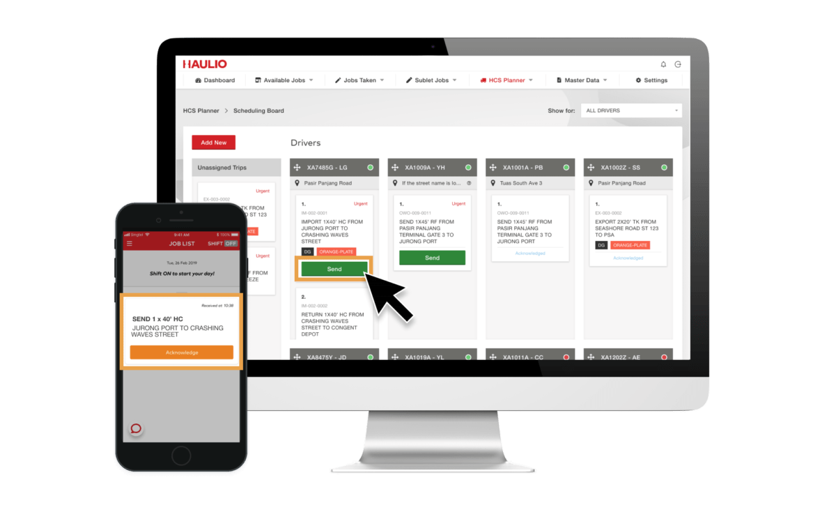 Haulio Connectivity System (HCS) – Haulio
