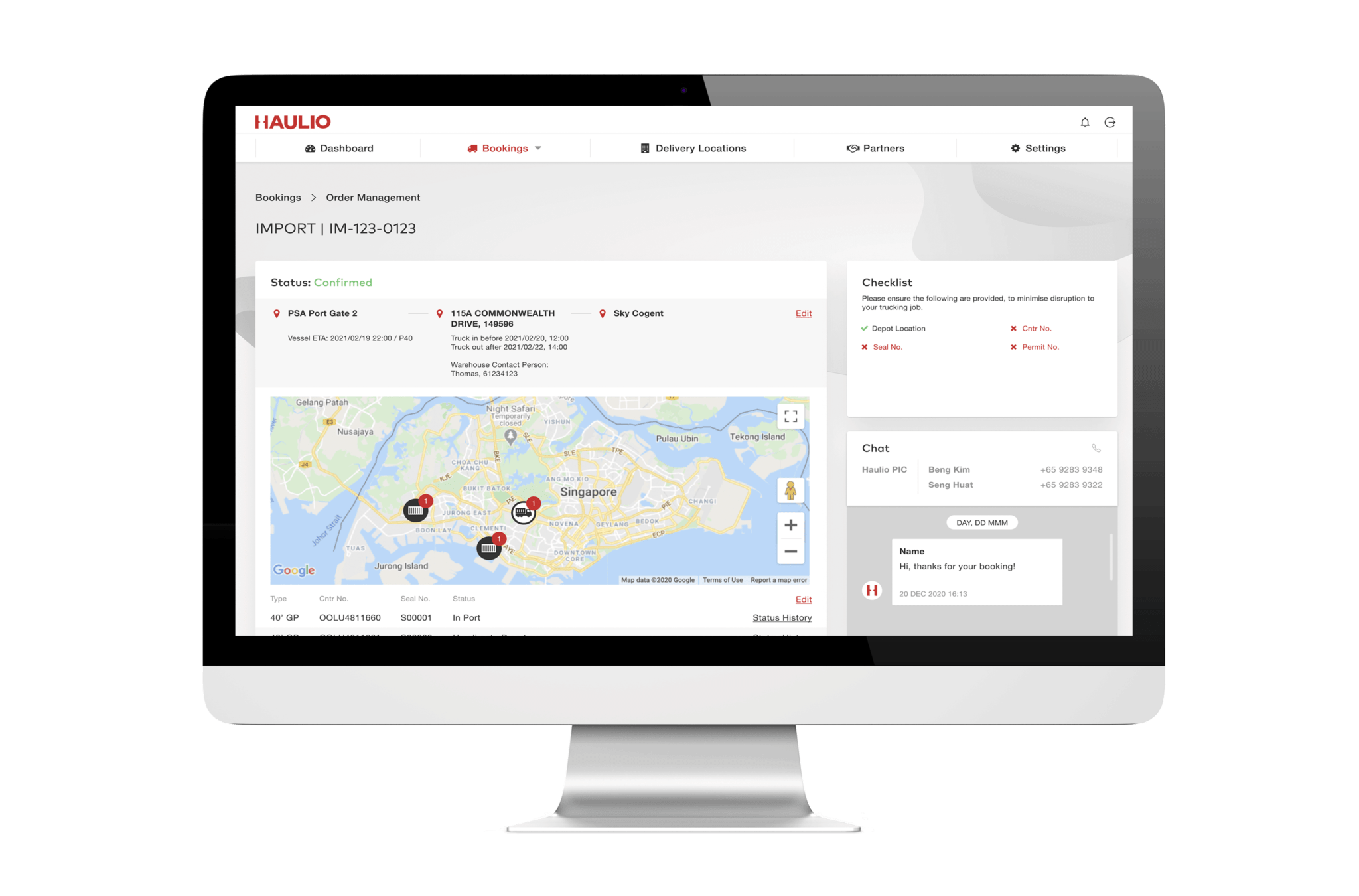 Haulage Booking Platform – Haulio