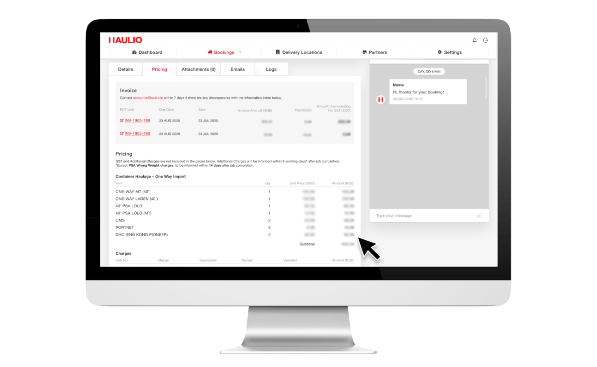 Haulage Booking Platform - Haulio
