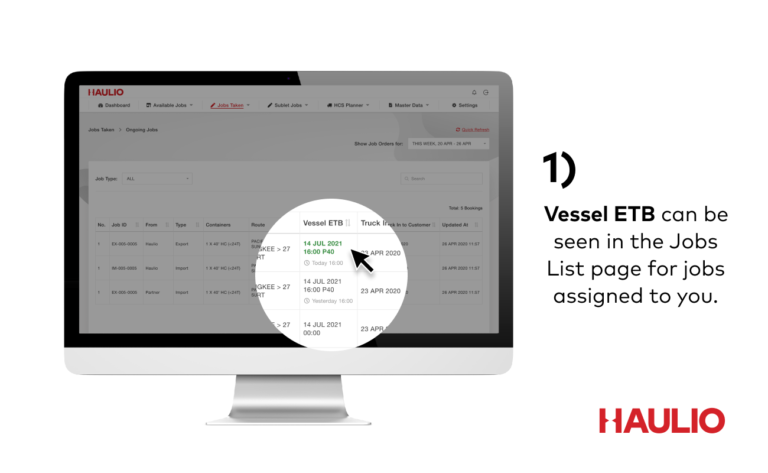 Vessel Arrival: Usage of "ETB" instead of "ETA" – Haulio